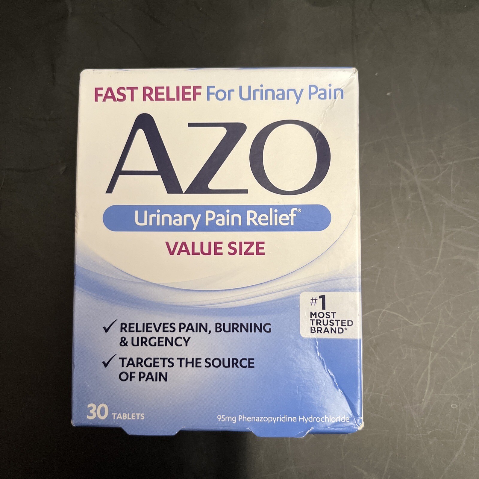 "AZO Standard Urinary Pain Relief Tablets, 30 Count" for sale online | eBay
