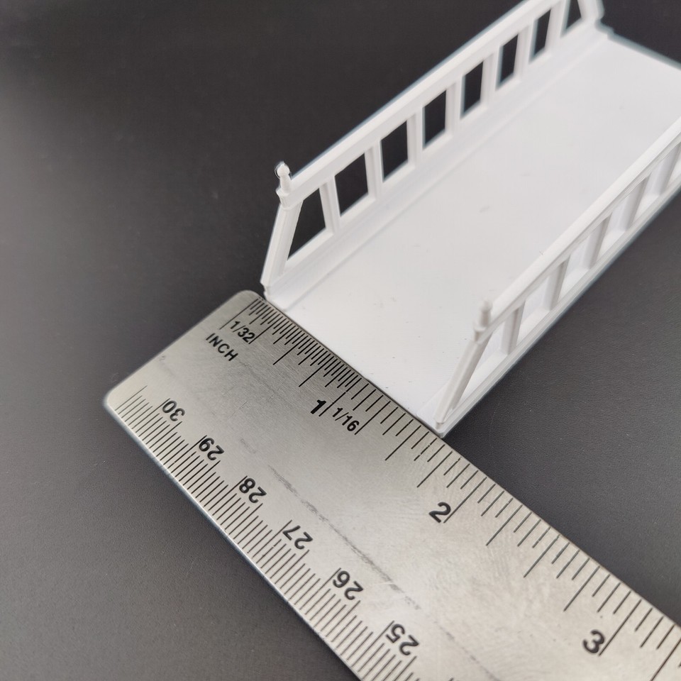 HO Scale Railway Road Bridge 3D Printed H0* | eBay