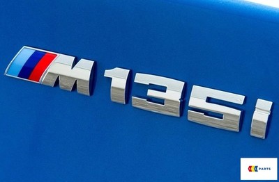 BMW NEW GENUINE F20 F21 1 SERIES M135i CHROME TRUNK BADGE M SPORT ...