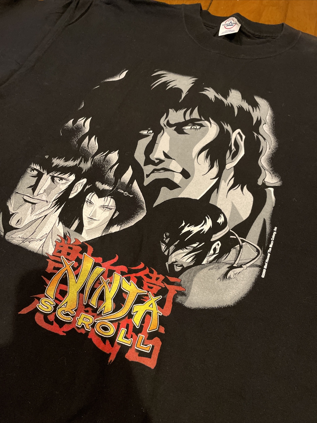 Vintage 2000 Mad House Ninja Scroll Anime T Shirt Siz… - Gem