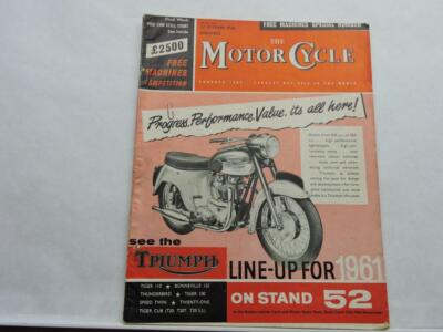 The Motorcycle Magazine October 27 1960 Triumph Sun Wasp L14227 | eBay
