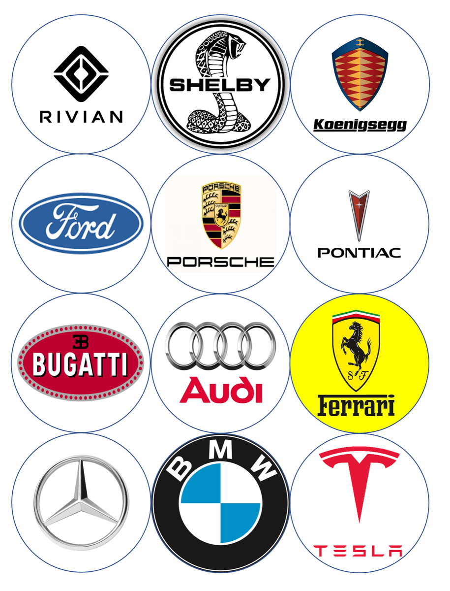 Foreign Car Emblems And Names