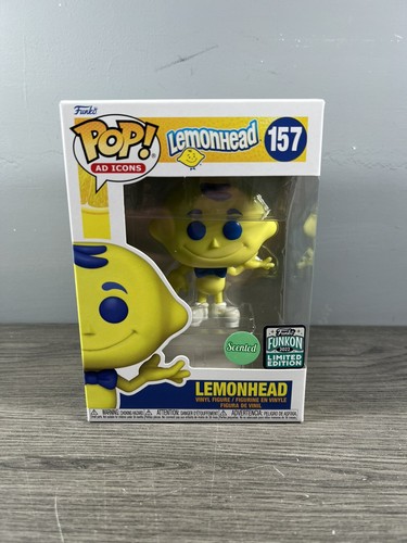 Funko POP! AD Icons Lemonhead #157 Scented FunKon 2022 | eBay