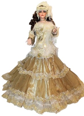 Rustie Doll In Gold Dress and Headdress | eBay