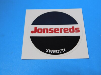 STICKER DECAL ( 2 1/4" ROUND ) FOR JONSERED --- UP 137 | eBay