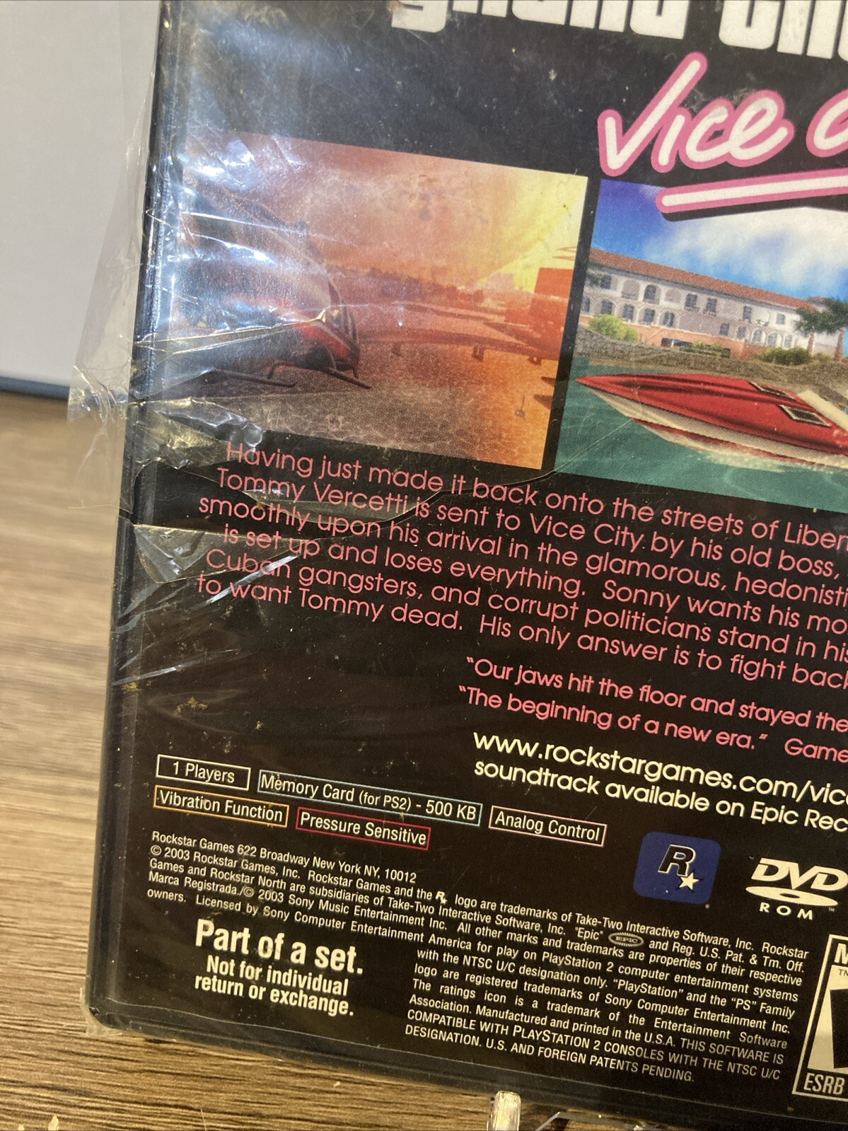 Grand Theft Auto: Vice City (Sony PlayStation 2, 2002) for sale online ...