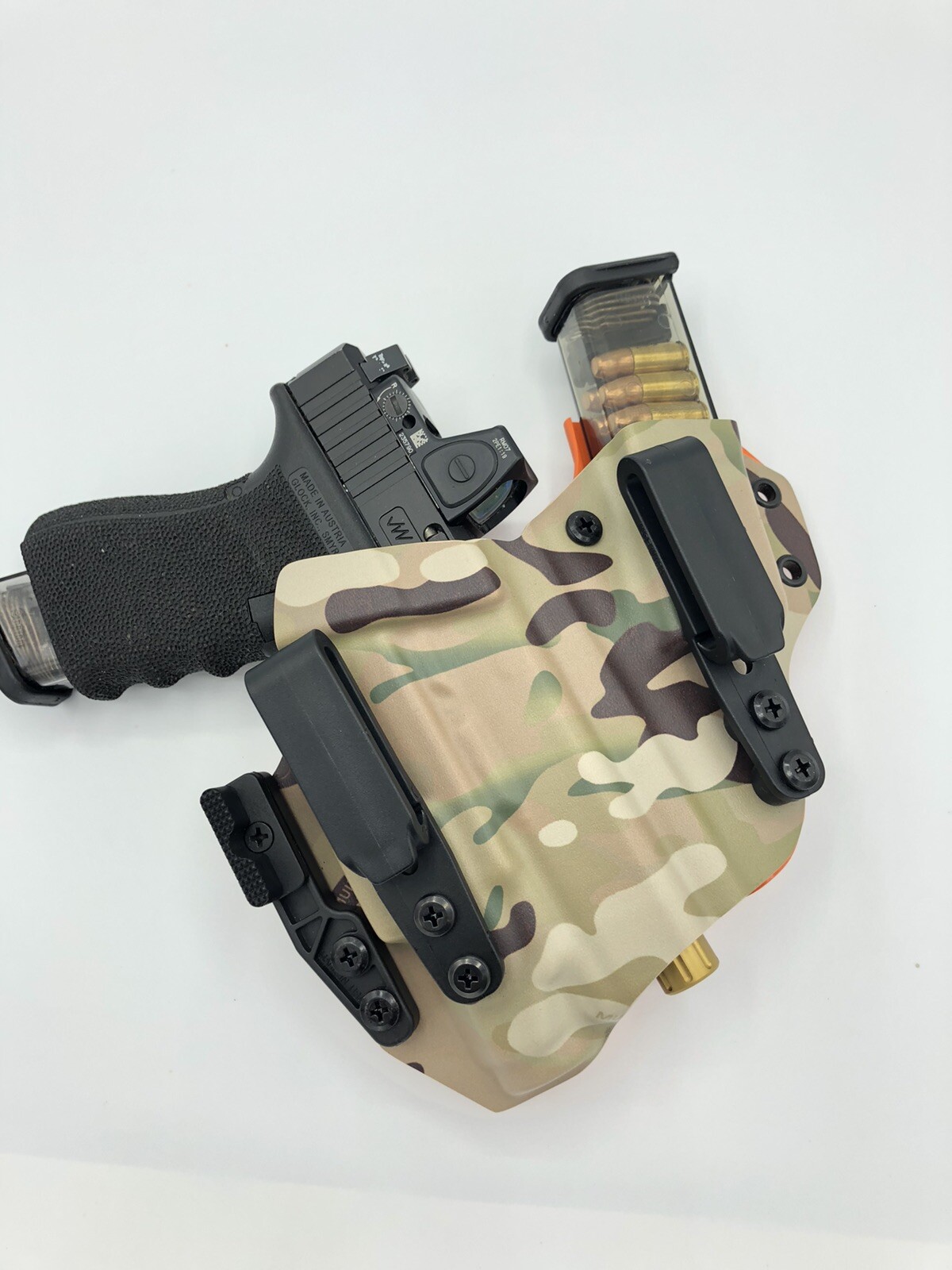 EDSC-AIWB Holster-Glock 9/40 with Inforce APL Light-Fits Optics ...