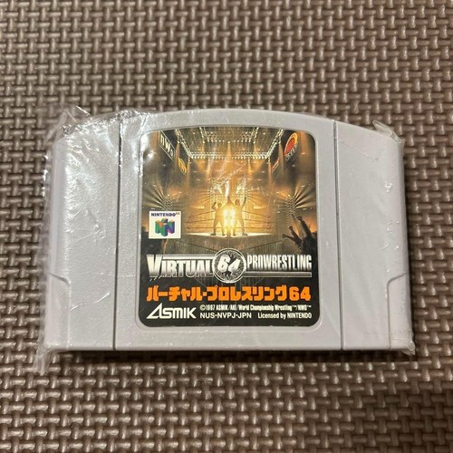 Virtual Pro Wrestling 64 Nintendo 64 Game Used/Good Condition | eBay