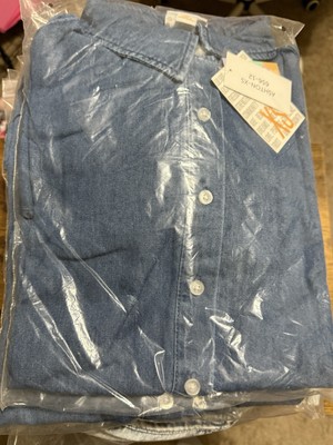 LuLaRoe ASHTON Denim Dress Light Blue NWT - XS | eBay