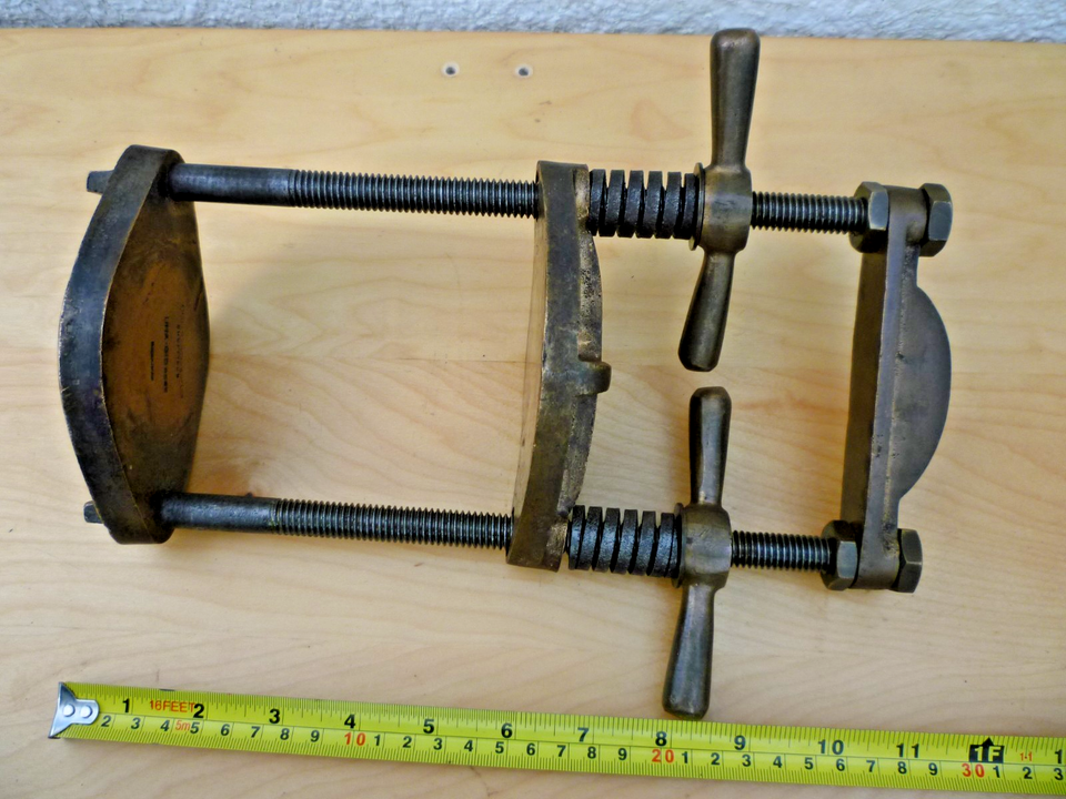 Antique Bronze Dental Denture Flask Mold Press -England Bros & Co Ltd ...