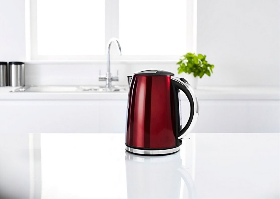 Kettle Toaster Microwave Red Kitchen Set Matching Essential Stylish ...