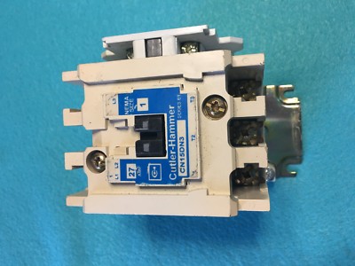 Cutler-Hammer CN15DN3 Starter Contactor Series B1 27A with Cutler ...
