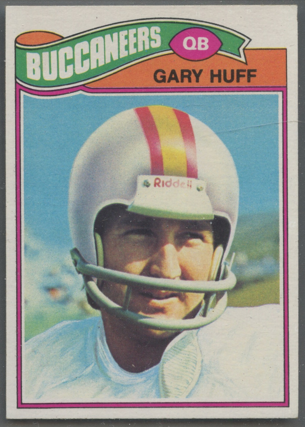 1977 Topps #128 Gary Huff Tampa Bay Buccaneers | eBay