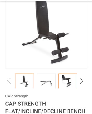 CAP Barbell FM-704U Utility Bench, Black | eBay