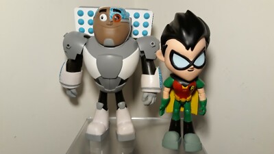 Dc Jazwares Teen Titans Go! 8" CYBORG W/CYBERNETIC EYE and Karate Chop ...