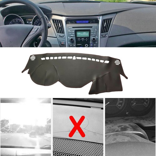 For Hyundai Sonata 2011-2014 NEW Car Leather Dashboard Dash Cover ...