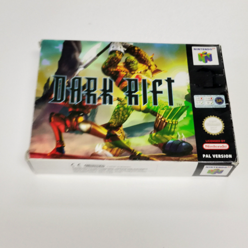 N64/Nintendo 64 Game - Dark Rift (Boxed / Cib )( Pal) 11979531 | eBay ...