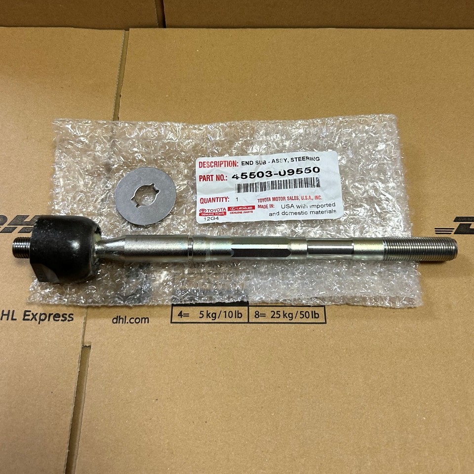 【NEW】Toyota Genuine 45503-09550 Inner Tie Rod 2016-2018 Tacoma | eBay