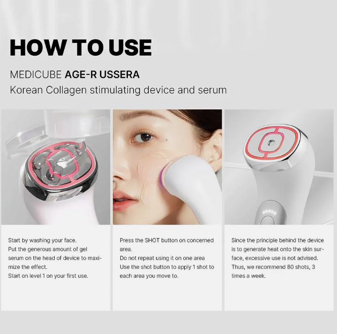 Medicube AGE-R Massage skin Care Device 100% Authentic -Express ...