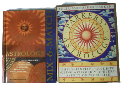 TWO (2) books on ASTROLOGY: Mix and Match Christopher Odle & Parkers ...