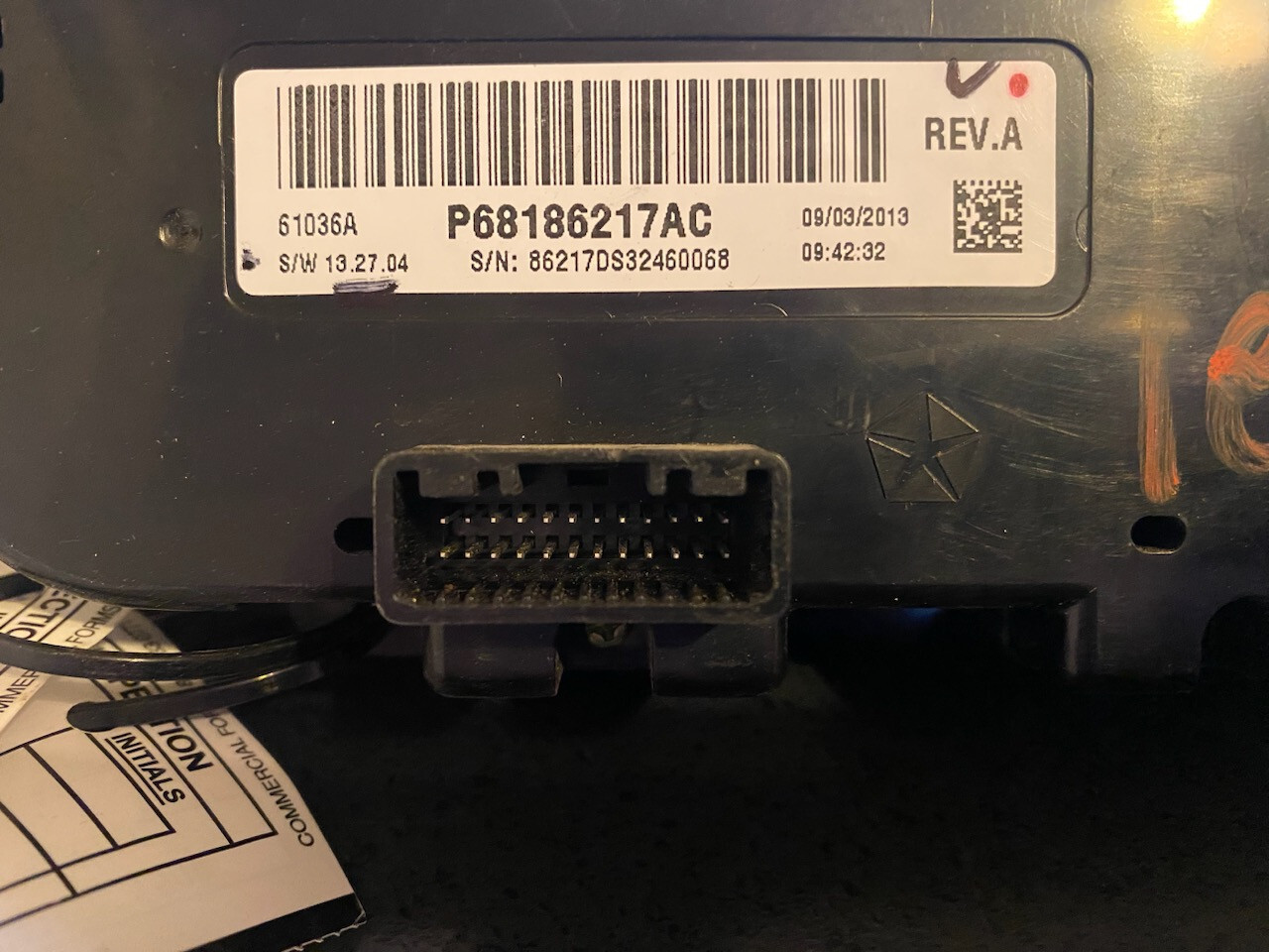 2014-2015 Dodge Ram 1500 AC Heater Climate Control UNIT OEM P68186217AC ...