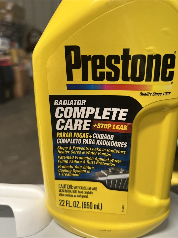 Prestone Complete Care Radiator Cooling System Water Pump Stop Leak ...