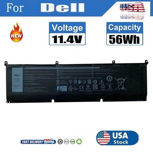 8FCTC Battery For Dell XPS 15 9500 Precision 5550 Alienware M15 R3 R4 ...