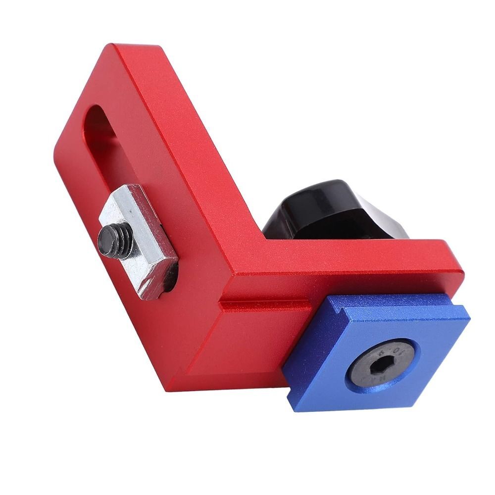 Aluminium Alloy Chute Stopper Red Track Stop for Woodworking | eBay