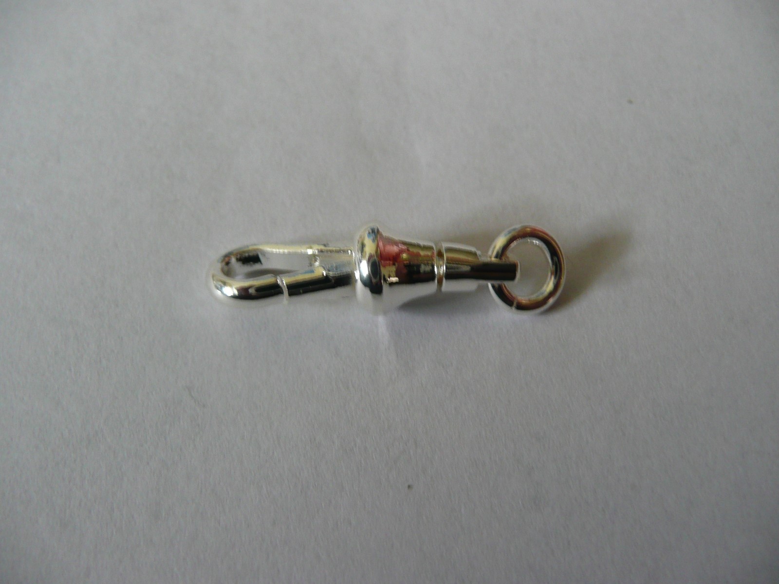 Good quality silver plated pocket watch clasp for chain necklace fob ...