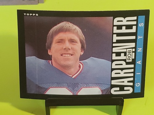 1985 Topps Football #113 Rob Carpenter New York Giants | eBay.de