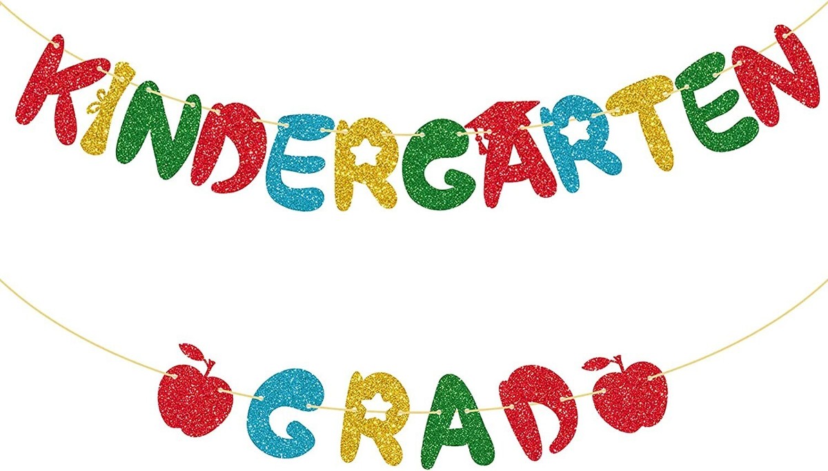Kindergarten Graduation Banner