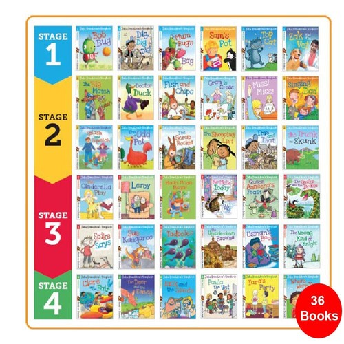 Julia Donaldson's Songbirds Read with Oxford Phonics 36 Books Set ...