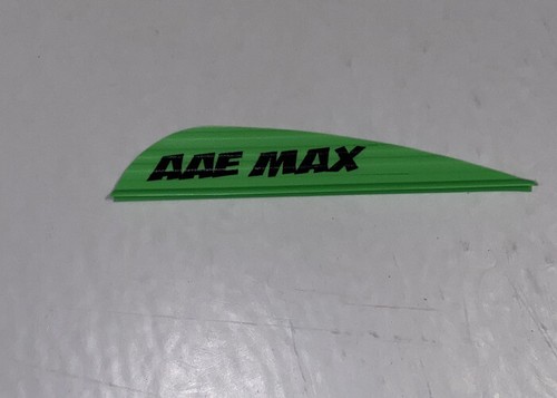 Flethes Vanes Max Stealth Flo Green 36 AAE Fletching Archery Arrow | eBay