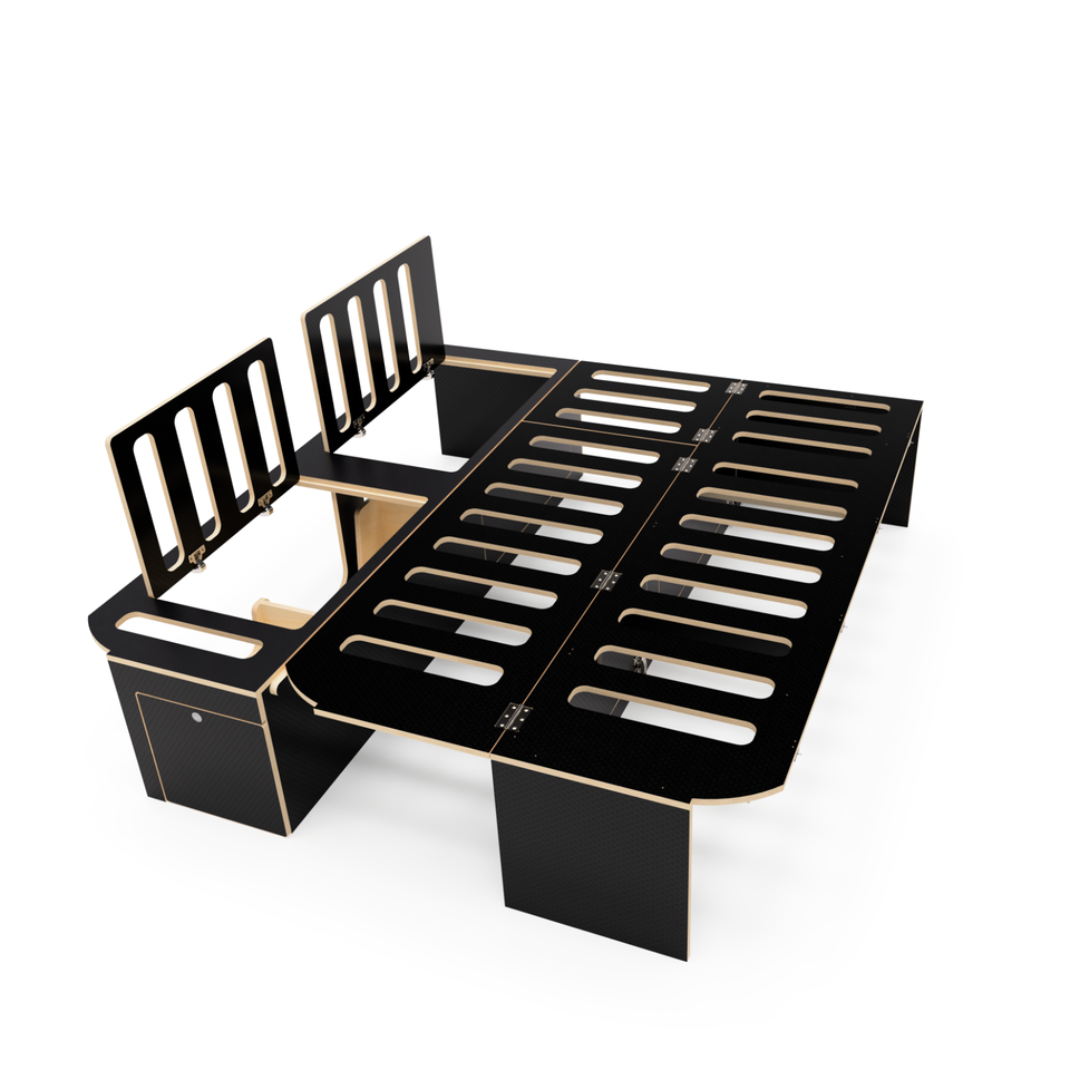 Van Furniture - Buffalo Board - Side Pods - T5 / T6 / VIVARO / TRAFIC ...