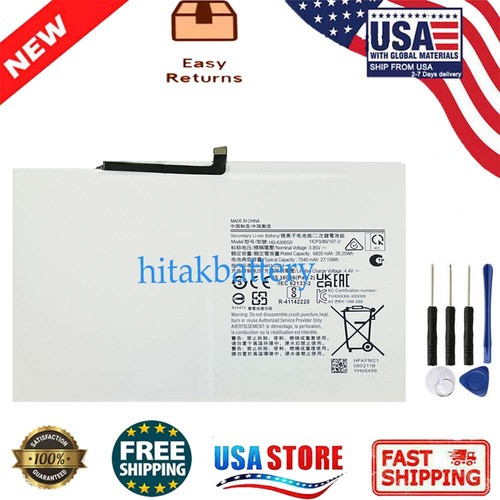 Battery For Samsung Galaxy Tab A8 10.5 SM-X205NZAAEUE Series Tablet HQ ...