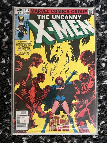 UNCANNY X-MEN #134 JEAN GRAY DARK PHOENIX - SUPER KEY! | eBay