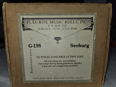 G-roll G-198 RECUT Nickelodeon Roll Seeburg | eBay