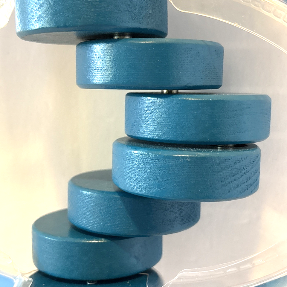 True Balance Handheld Wooden Toy Game by Excite STEM Coordination Blue ...