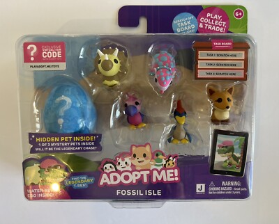 Adopt Me! Pets Fossil Isle - 6-pack w/ Hidden Pet New | eBay