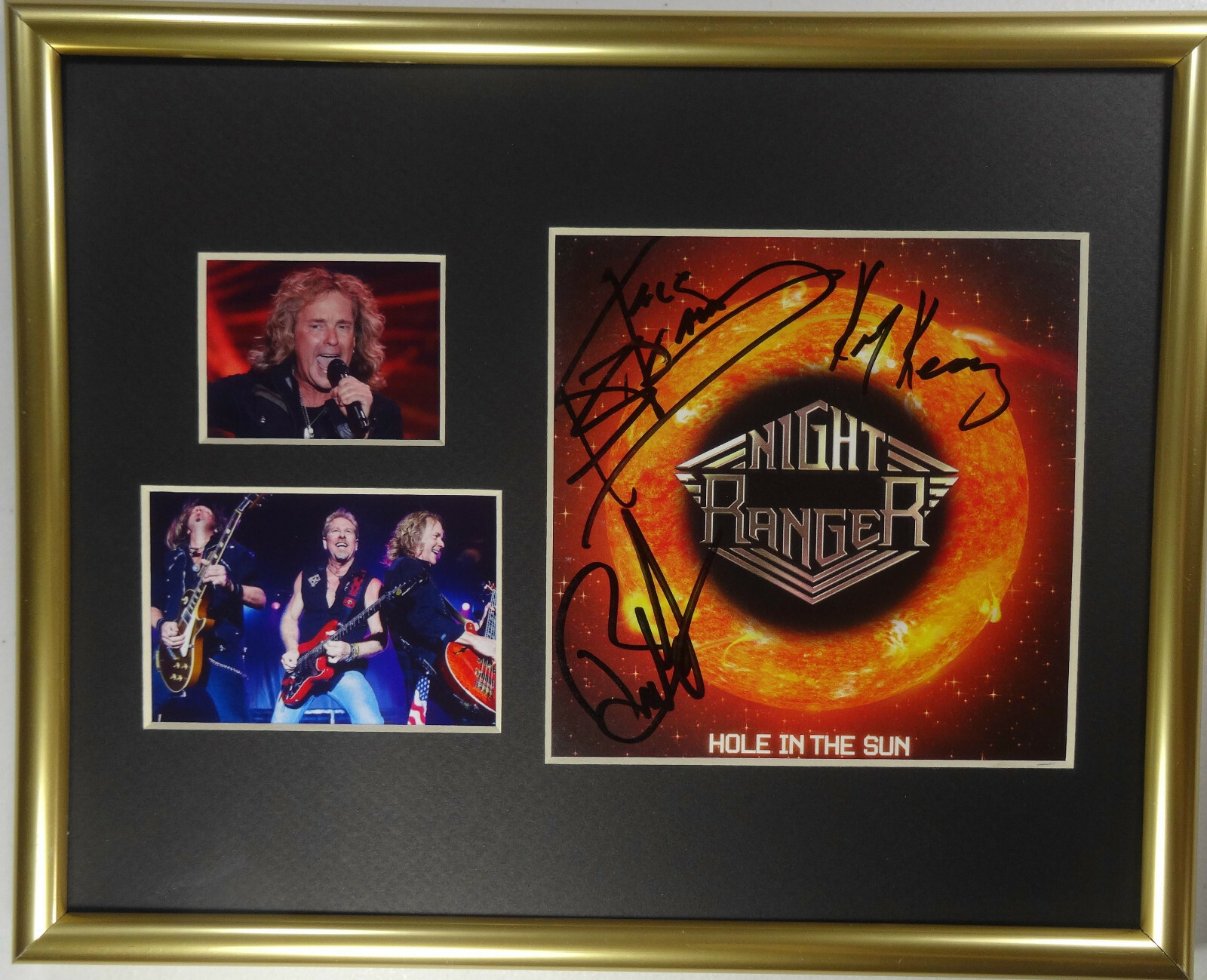 SIGNED NIGHT RANGER AUTOGRAPHED CD DISPLAY CERTIFIED AUTHENTIC JSA COA ...