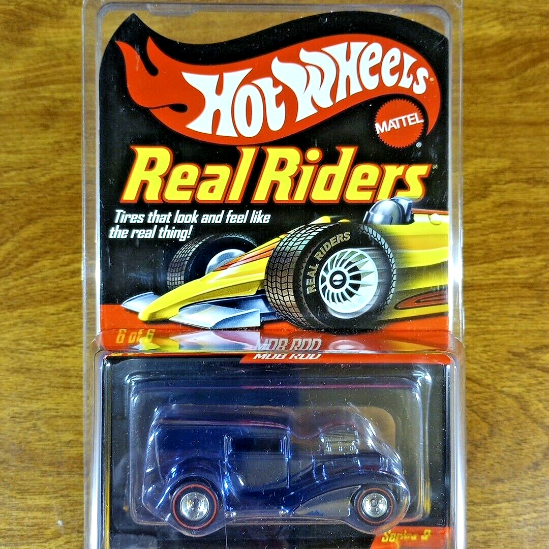 Hot Wheels RLC Real Riders Mob Rod 4297/5000 Purple Redline Series 3 RR ...