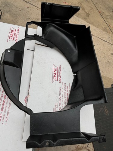66-67 427 CORVETTE FAN SHROUD Exact Fiberglass, RADIATOR COOLING Big ...