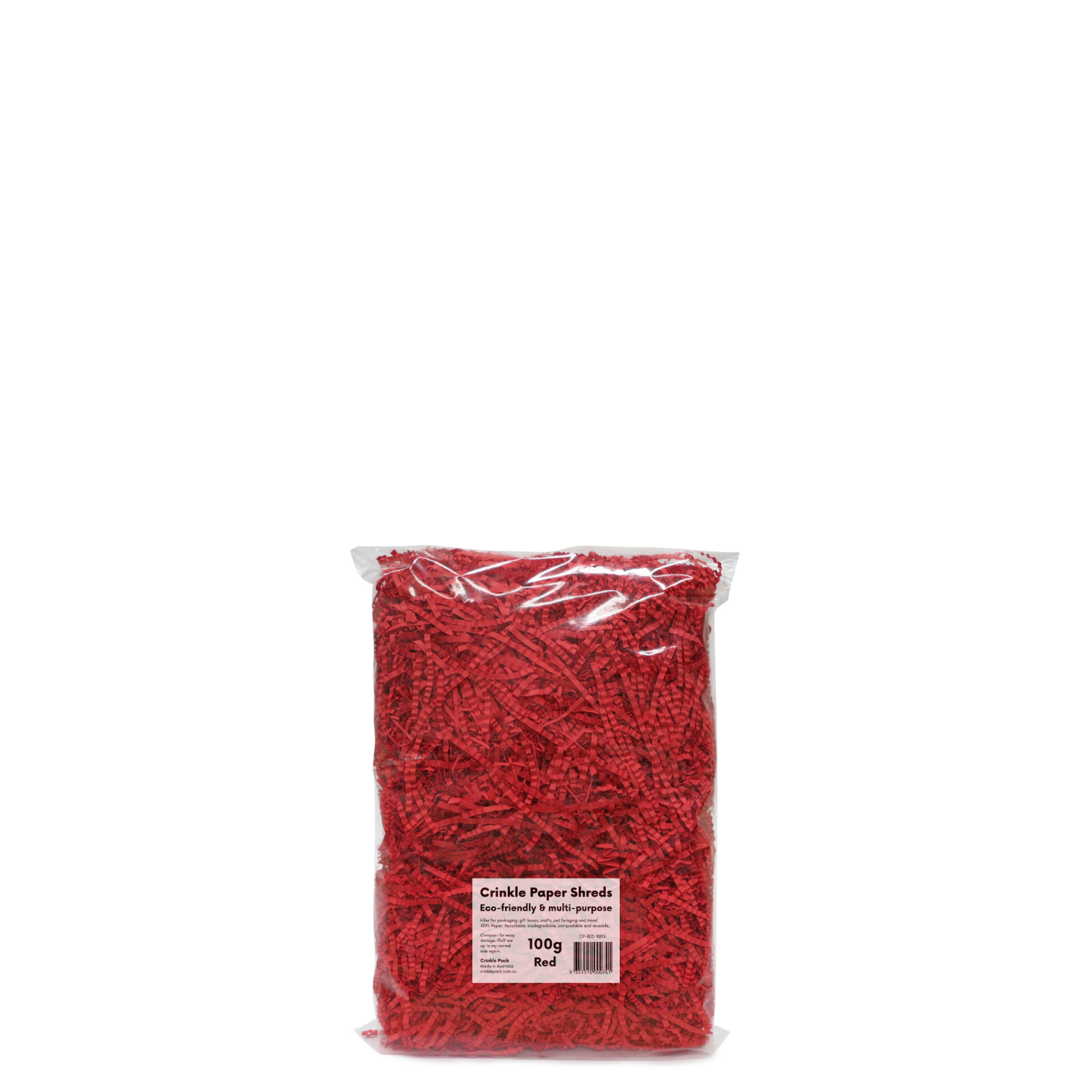 Crinkle Paper Shreds Red Shredded Hamper Spring Box Filler Fill Art ...