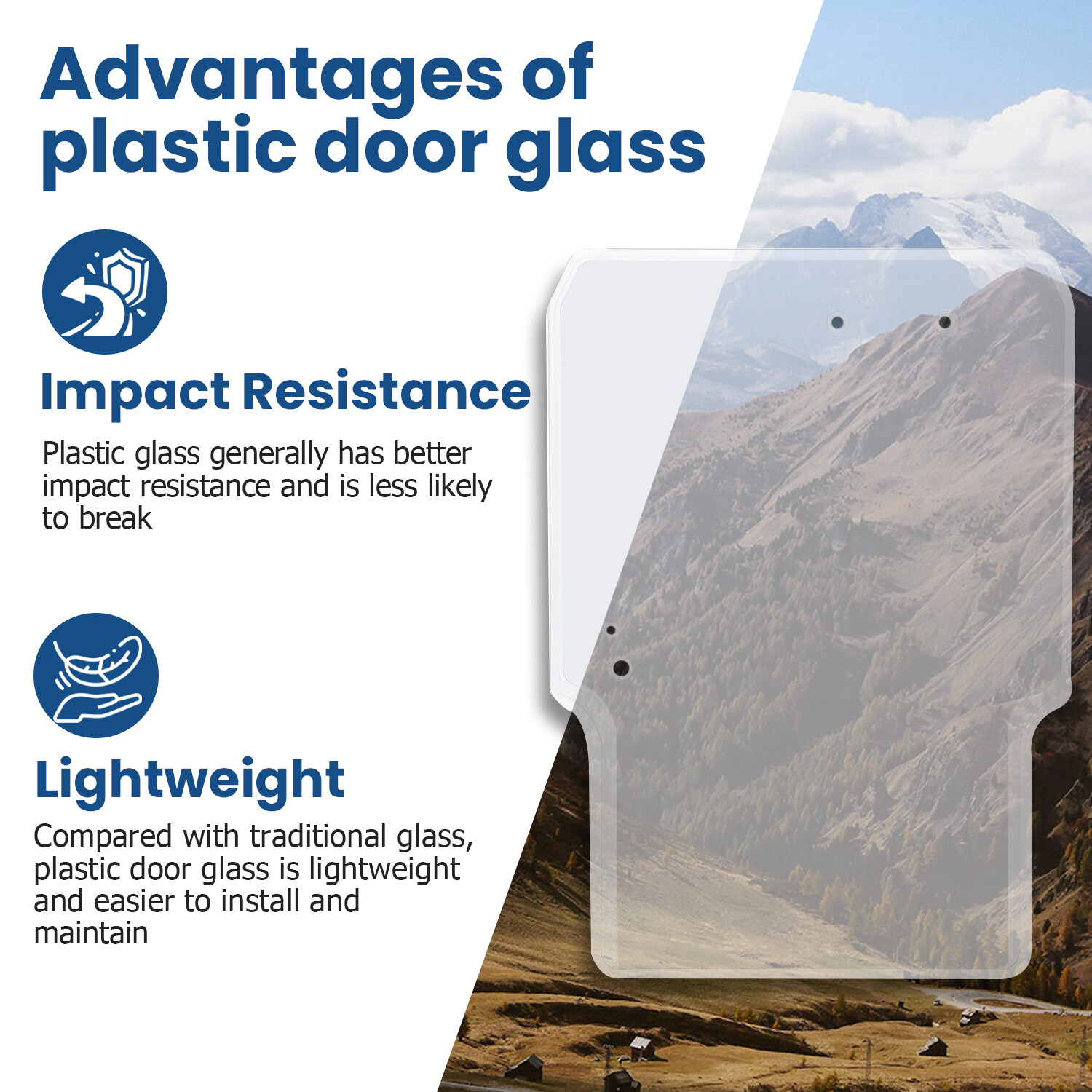 Forestry Demo Door Skid Steer Door Glass For Takeuchi TL TL8 TL10 1/2 ...