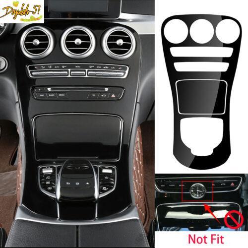 Black ABS Central Console Gear Panel Trim For 2015-18 Benz C GLC Class ...