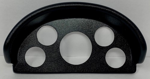 1956 FORD TRUCK 5 HOLE DASH PANEL INSERT ABS PLASTIC BLACK | eBay