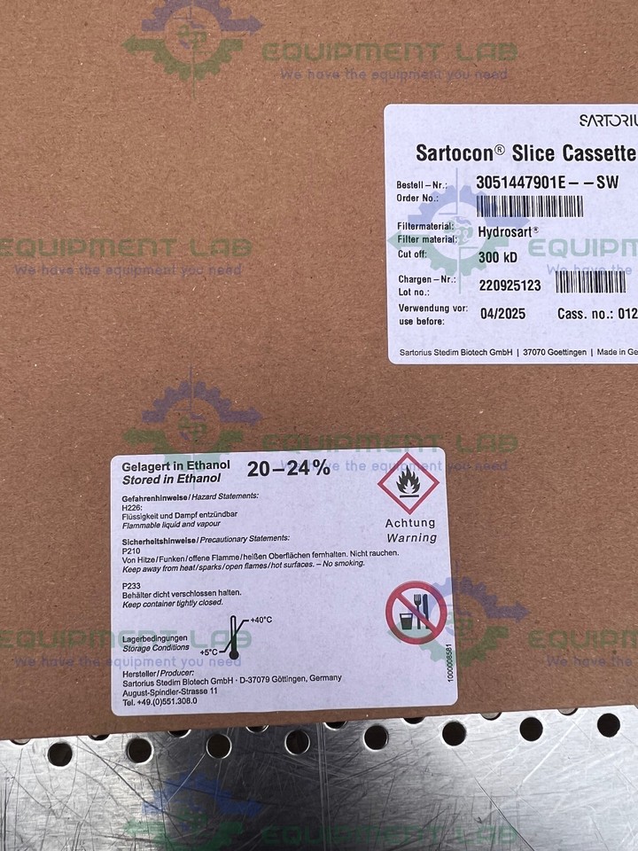 Sartorius 3051447901E - - SW Sartocon Slice Cassette 300 kD | eBay