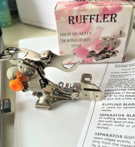 BRAND NEW Ruffler Foot, Universal Instructions Included. All in ...