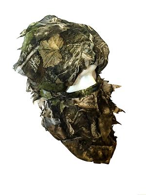 Camo Balaclava Veil Face Camouflage Head Mask Net Pigeon Shooting Leaf ...