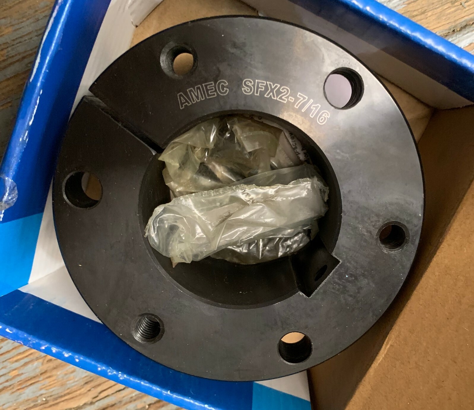 AMEC SFX 2-7/16 BORE TAPER BUSHING WITH KEYWAY NEW IN FACTORY PACKAGE ...